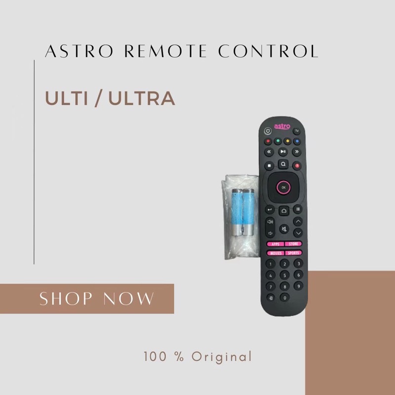 100% originally Astro Ulti / Ultra Remote Control | Shopee Malaysia