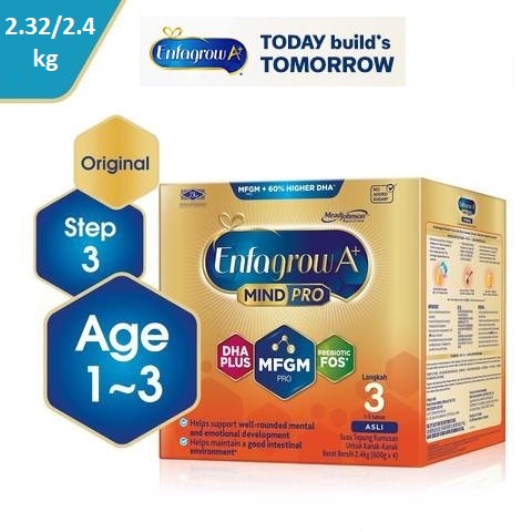 ENFAGROW A+ MindPro STEP 3 (2.32kg/2.4kg) | Shopee Malaysia