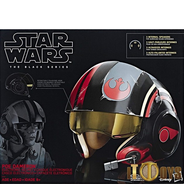 Hasbro Star Wars : Black Series Poe Dameron X-Wing Pilot 1/1 Scale ...