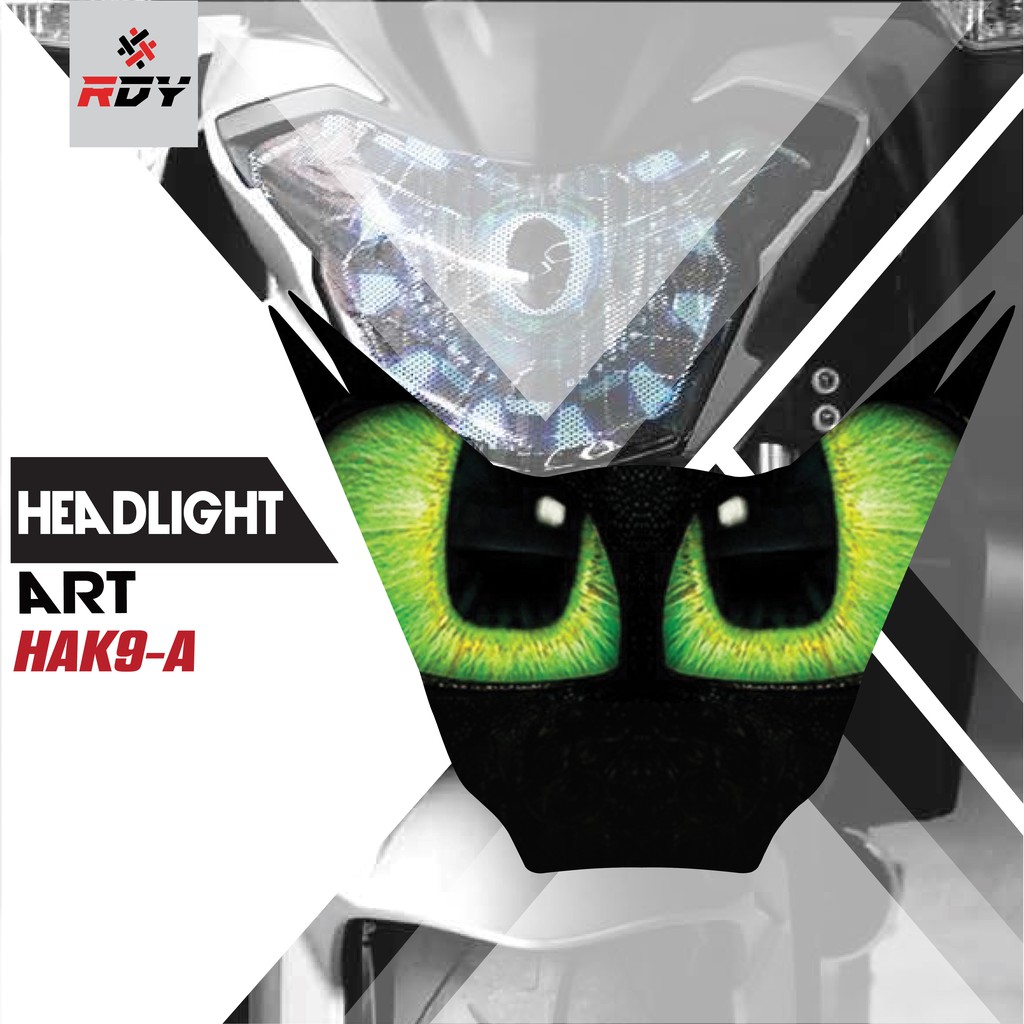 RDY HEADLIGHT ART FOR KAWASAKI Z125 '18-'20 (HAK9) | Shopee Malaysia