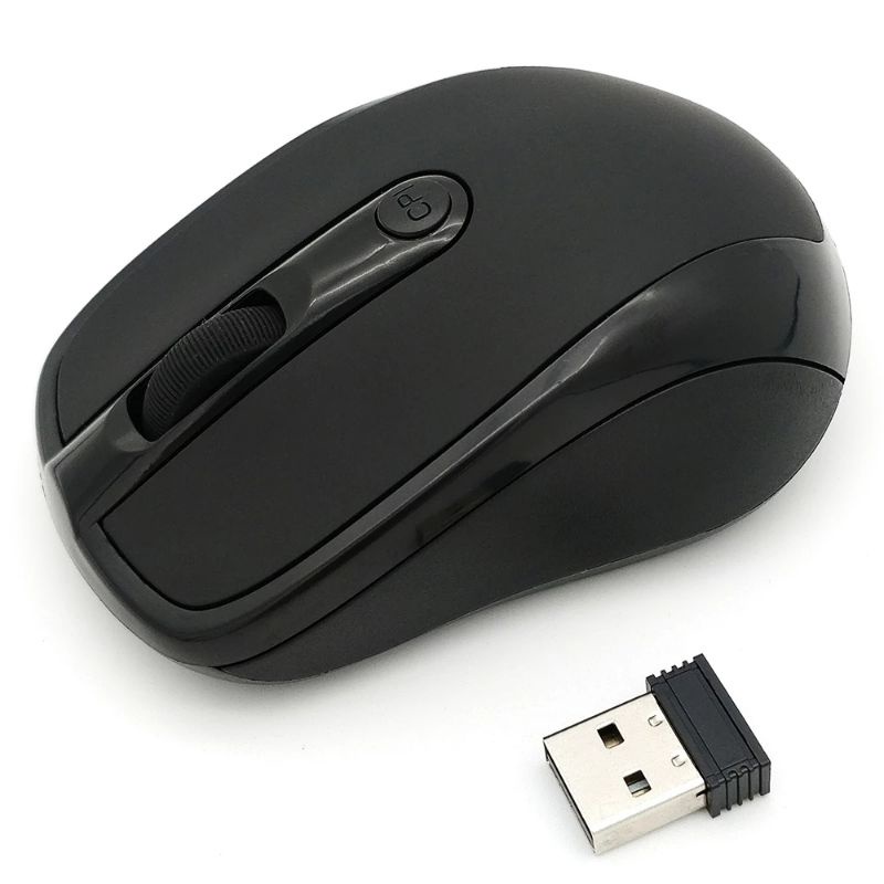 (READY STOCK) MXQ NOC Quality USB Wireless Mouse ( 2.4GHz ) Ergonomic ...