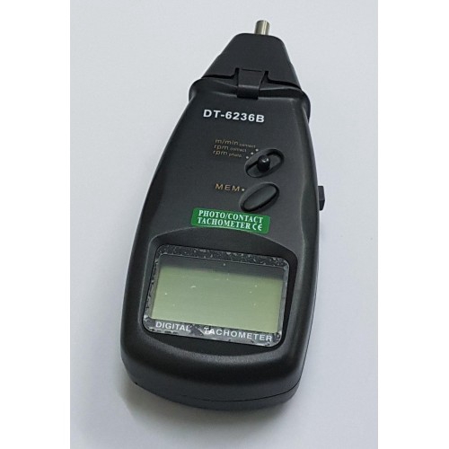 DIGITAL PHOTOELECTRIC AND CONTACT TACHOMETER ( DT-6236B ) | Shopee Malaysia