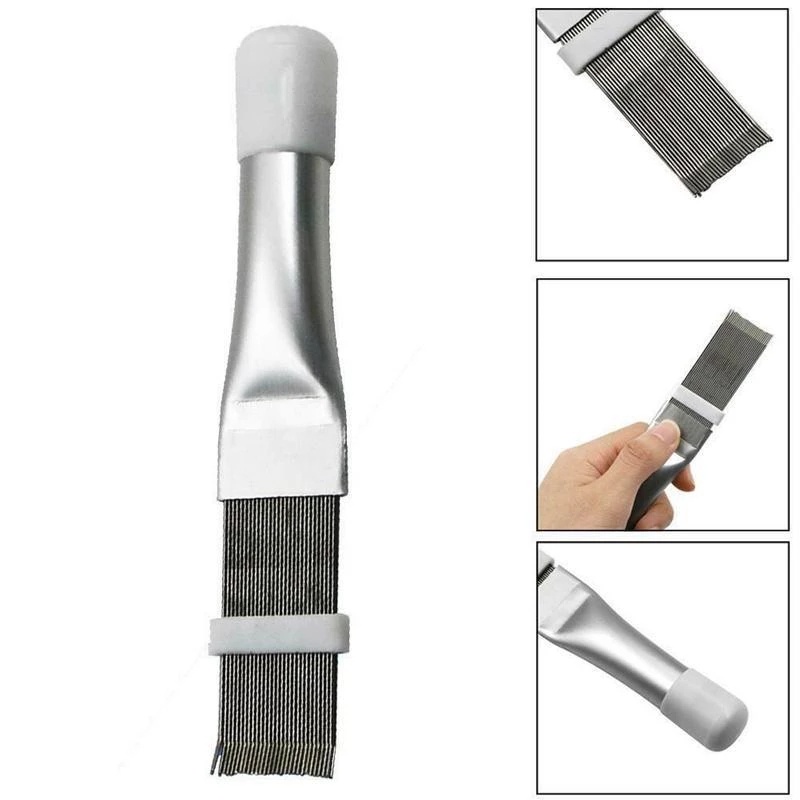 KIPRUN Air Conditioning Fin Cleaning Comb Stainless Steel Fin ...