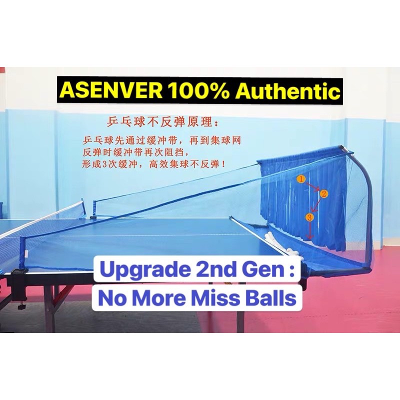 { Ready Stock } Asenver Second Generation Upgrade Table Tennis Balls ...
