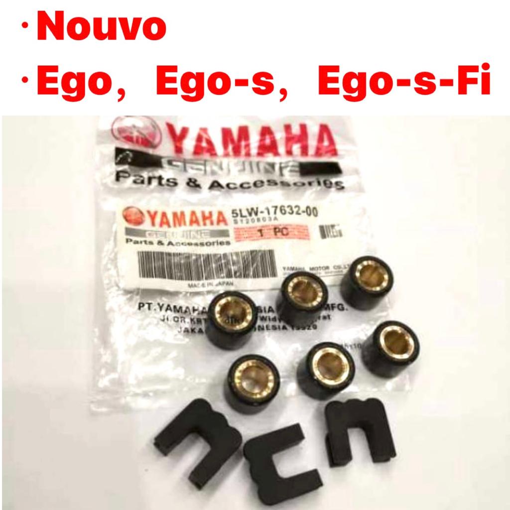 Yamaha Ego V1 Old Ego S Nouvo EgoS Fi Ego S Fi Ego S Fi Clutch Roller Set - With Bush - Clutch ...