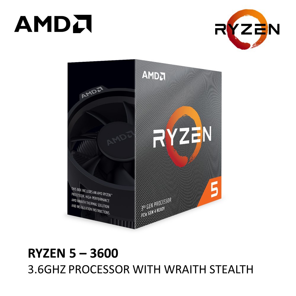 AMD RYZEN 5 3600 3.6GHZ SOCKET AM4 PROCESSOR | Shopee Malaysia