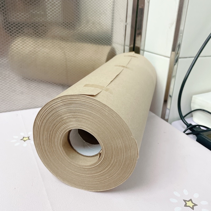 White Kraft Paper Roll (30cm X 30Meter) Gift Wrapping Paper Kertas ...