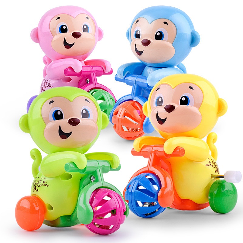 1 Piece Random Color Clockwork toy Cute Cartoon Animals Wind Up Toys ...