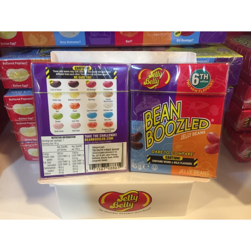 BEAN BOOZLED JELLY BELLY 5th EDITION 45g | Shopee Malaysia