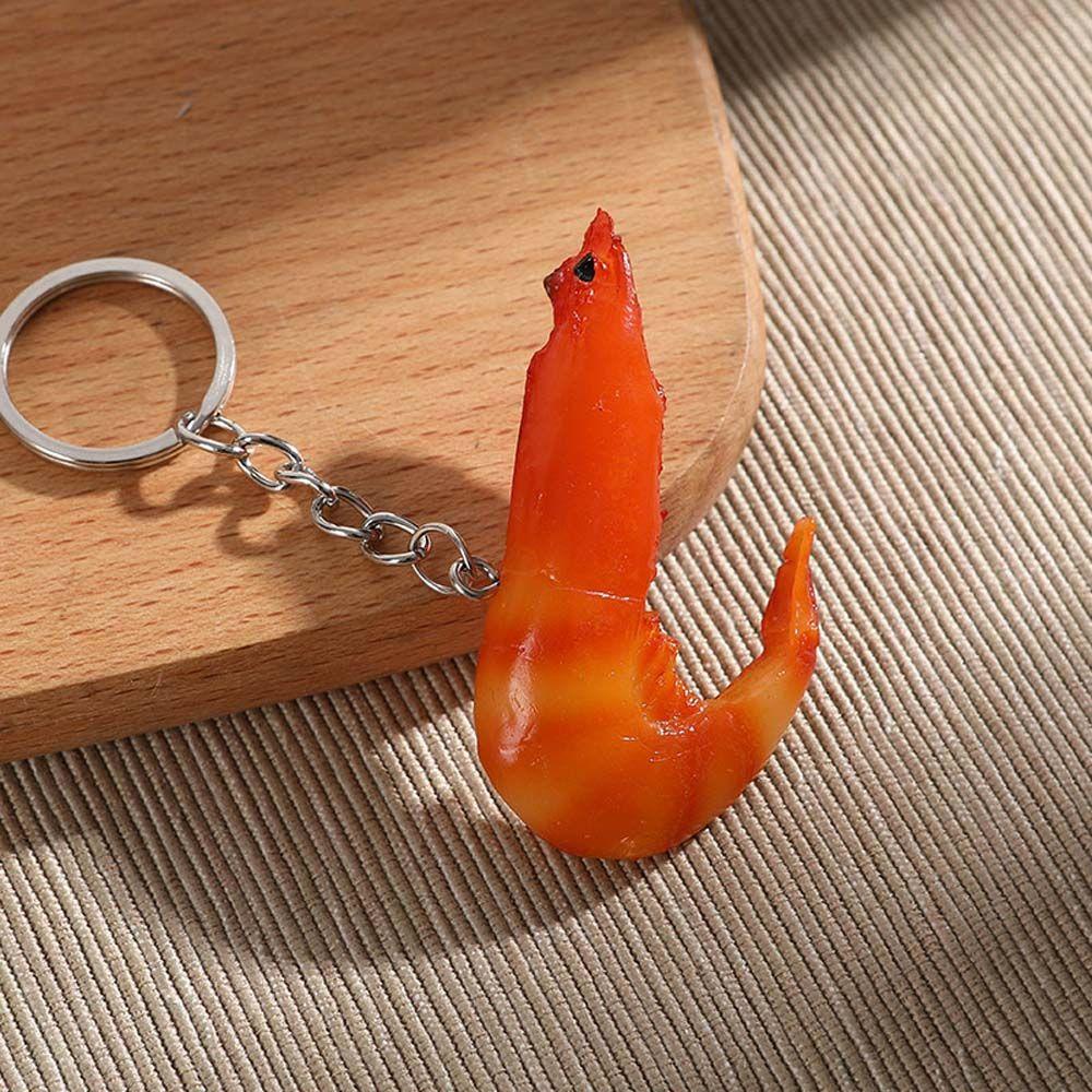 OCEANMAP Simulation Food Keychains Cute Creative Pork Belly Chicken ...