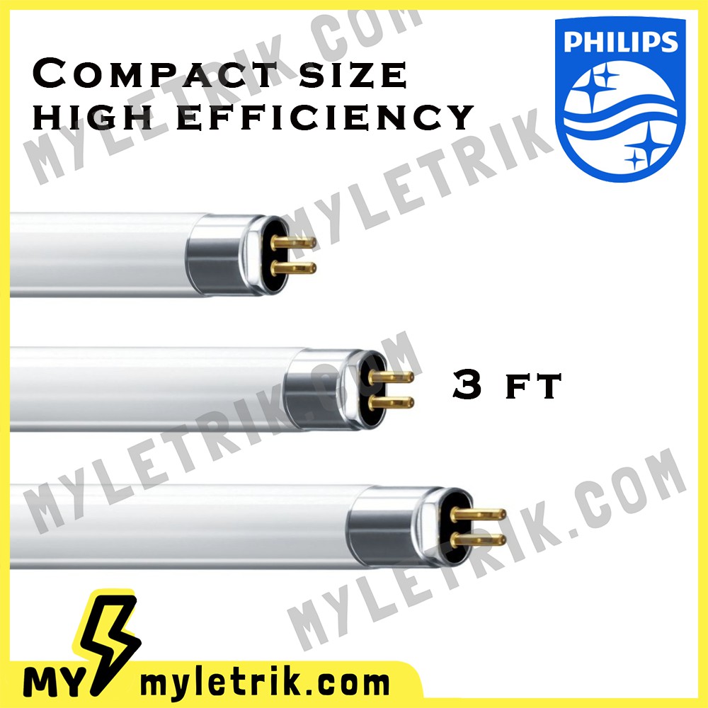 (10PCS) Philips TL5 T5 Essential 14W/21W/28W T5 Compact Fluorescent ...