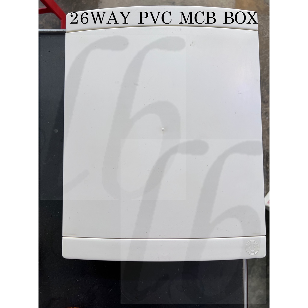26way pvc db box / pvc mcb box 2 baris (28way) | Shopee Malaysia