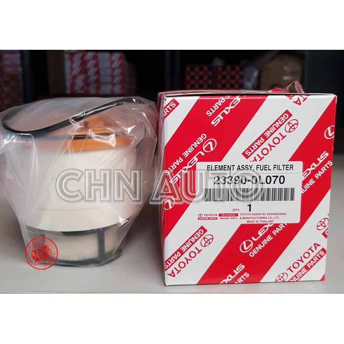 ORIGINAL TOYOTA FUEL FILTER FOR TOYOTA HILUX GUN120 / GUN125 | Shopee ...