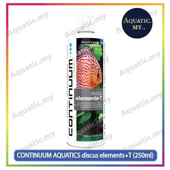 Continuum Aquatics Discus Elements T (250ml) For Freshwater | Shopee ...