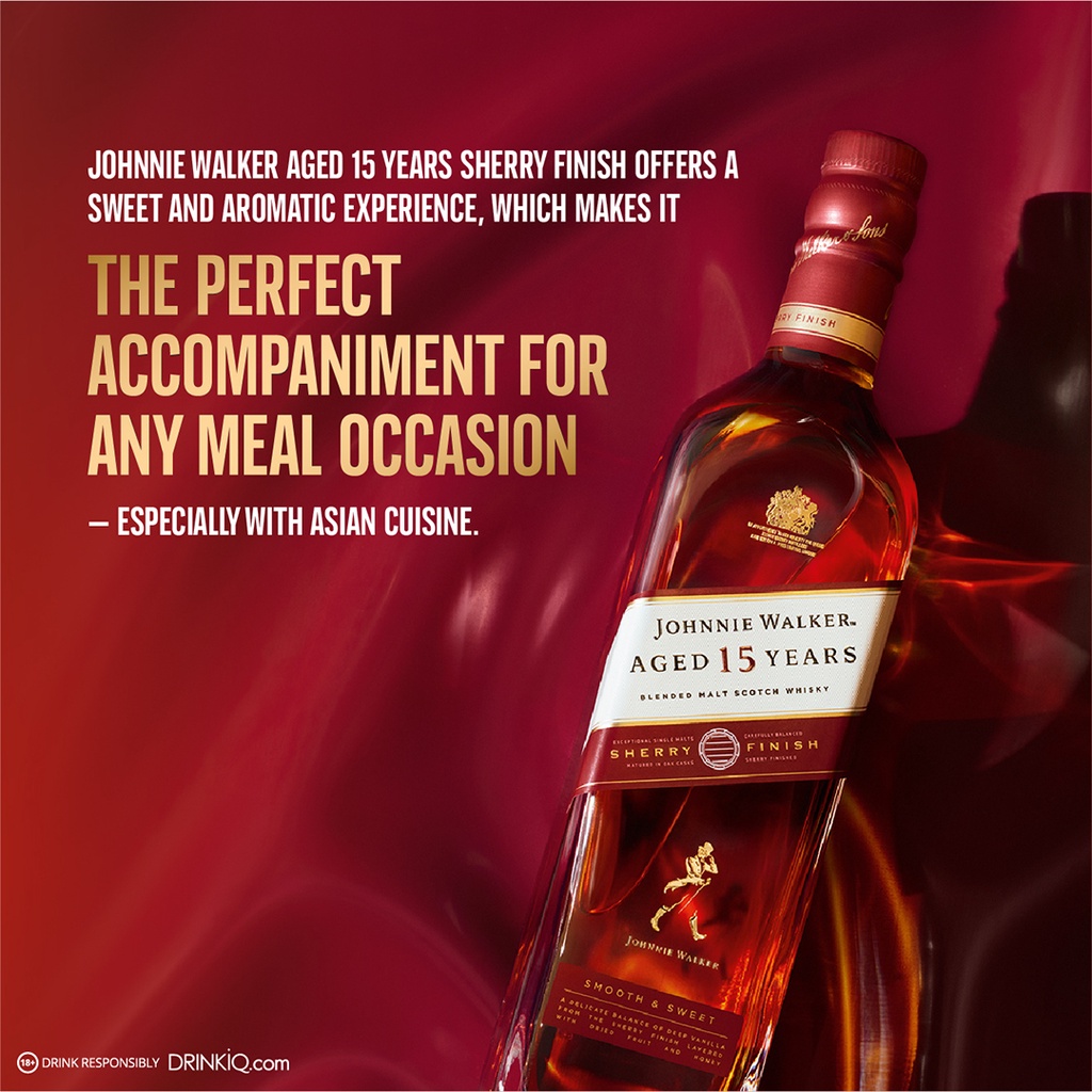 Johnnie Walker Aged 15y Sherry 70cl | Shopee Malaysia