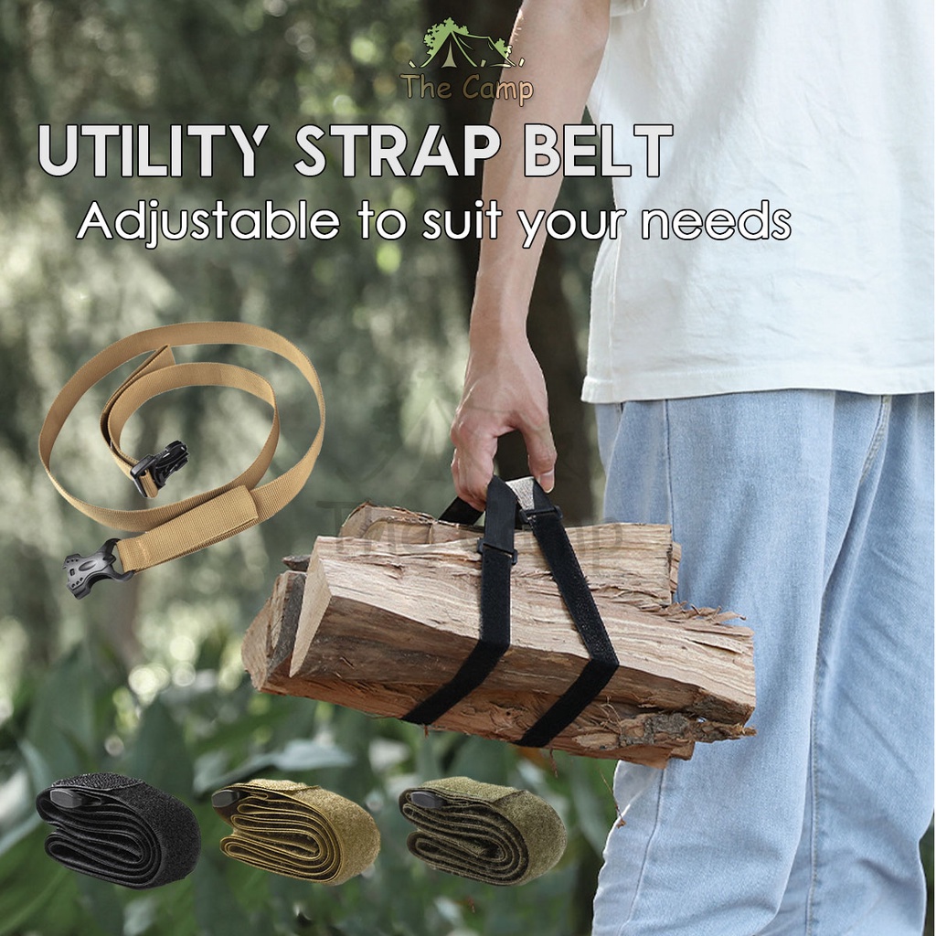 Multipurpose Velcro Belt Buckle Storage Strap Strong Grip Outdoor ...