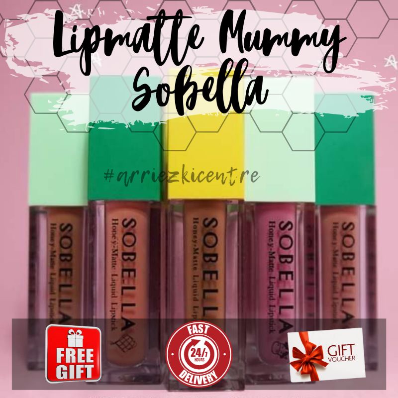SOBELLA ORIGINAL HQ LIPMATTE SOBELLA | Shopee Malaysia