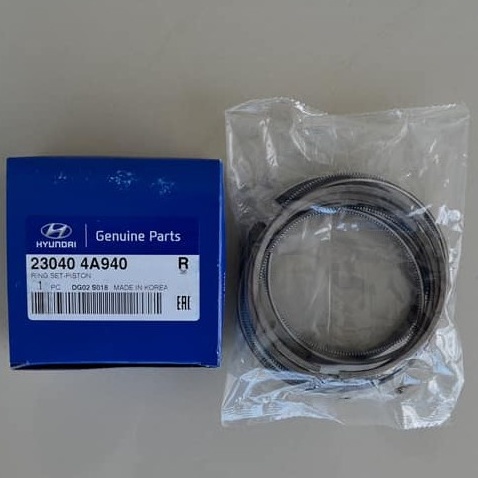 PISTON RING SET (STANDARD SIZE) - HYUNDAI STAREX A2 (ORIGINAL) 23040 ...