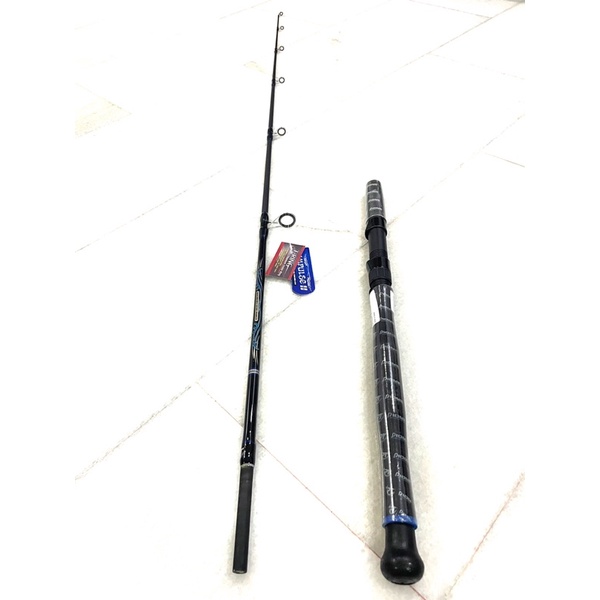 PIONEER IMPULSE ii 6kaki 15-30lb heavy action solid fiberglass spinning ...