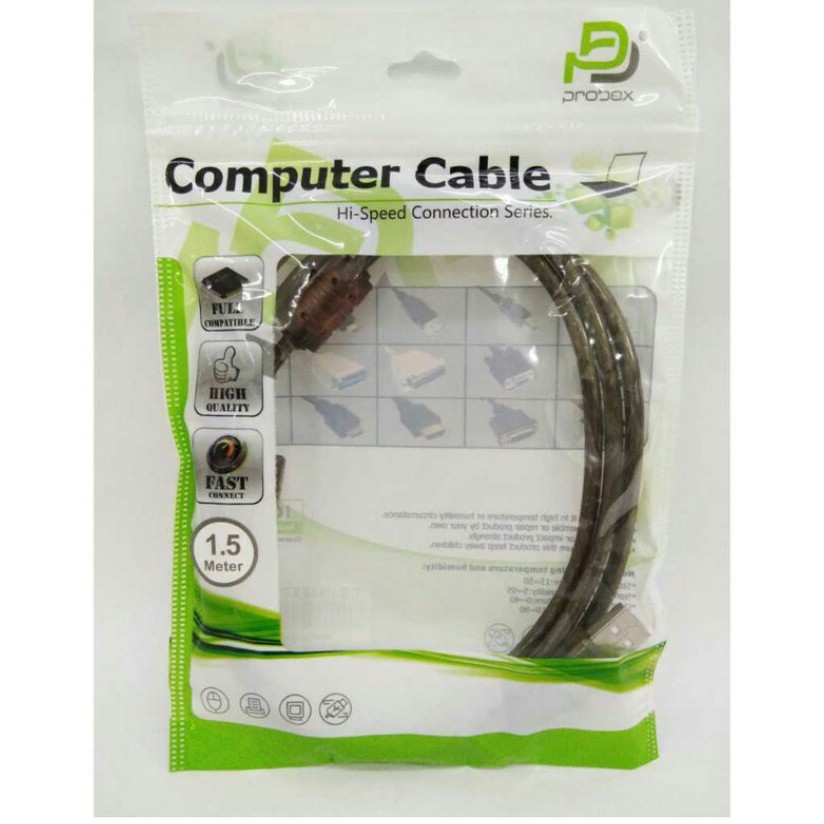PROBEX USB 2.0 EXTENSION CABLE 1.5M | Shopee Malaysia