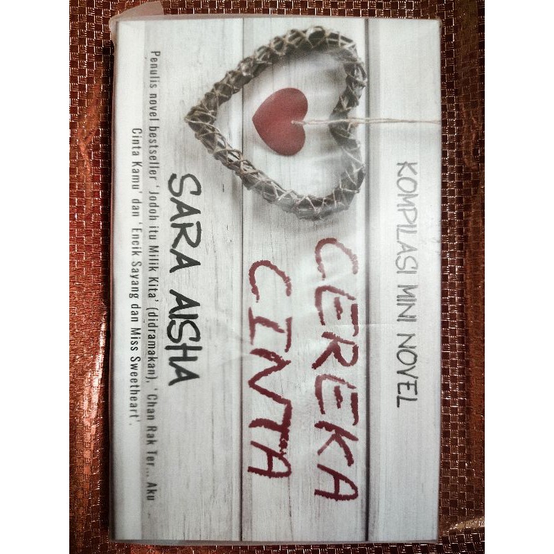 CEREKA CINTA 💭 KARYA SARA AISHA | Shopee Malaysia