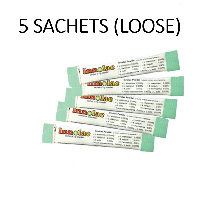 Innolac Probiotics Sachets 5's/30's (for 1 year old baby to adult, 7 ...