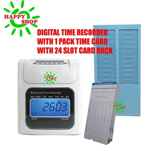 Super Heavy Punch Card Machine Time Recorder Clock Machine Time ...