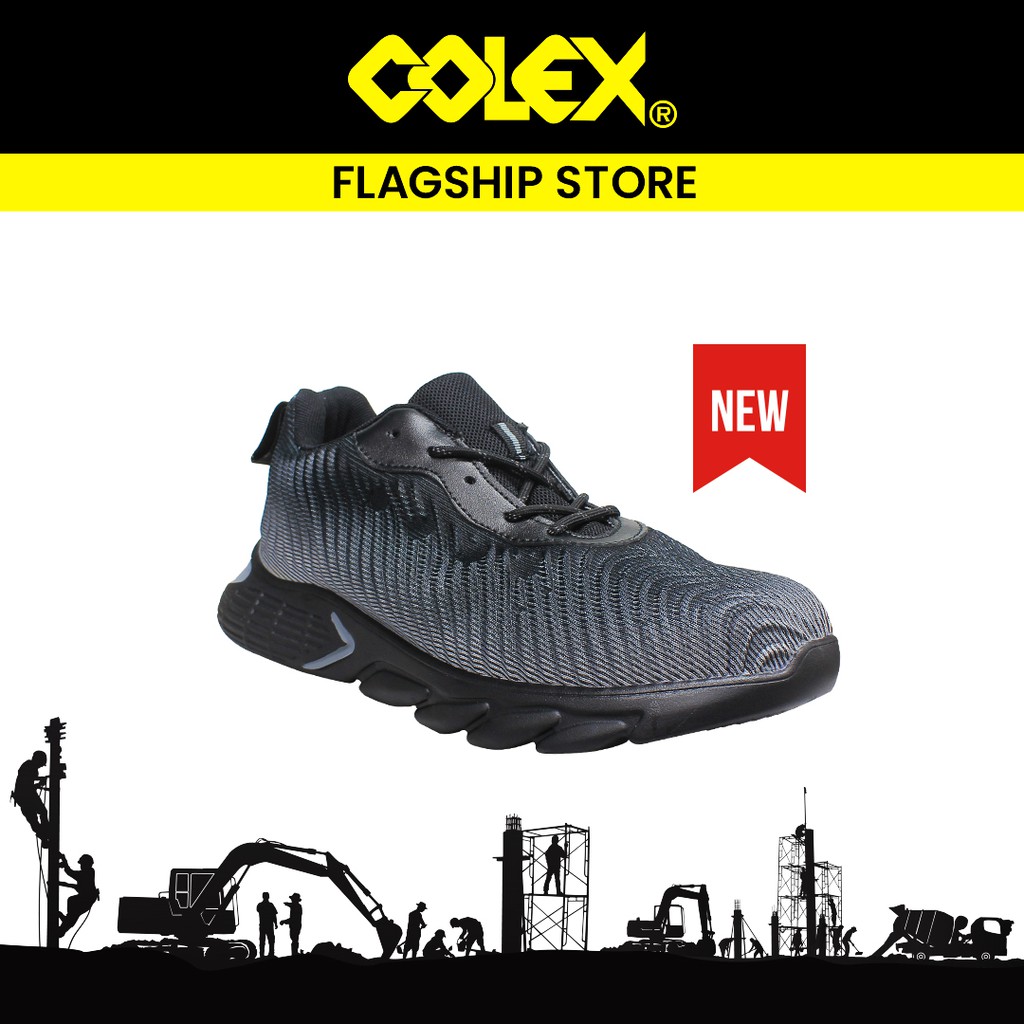 COLEX SCC-500 Sporty Safety Shoes Safety Boots Kevlar Sole Anti Slip ...