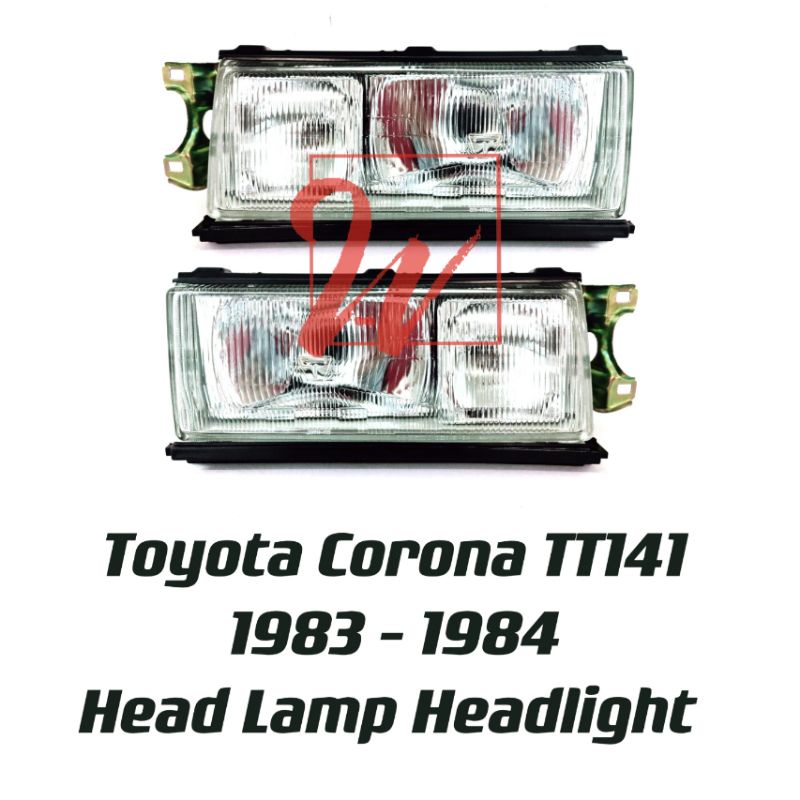 Toyota Corona AT140 TT141 TT142 ST141 Head Lamp Headlight 1983 - 1984 ...