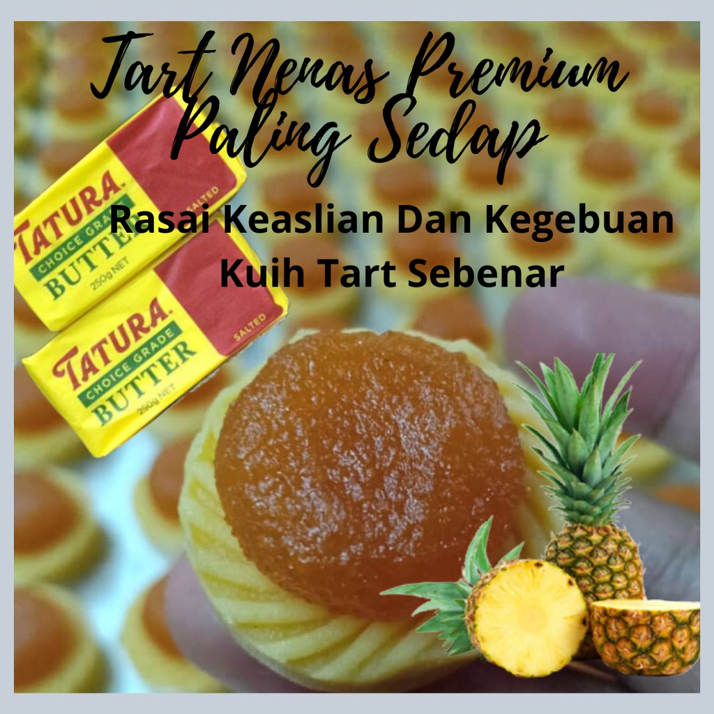 Tart Sedap🍍🍍Special Kuih Tart Nenas @ Pineapple Tart By Wanna Foods🍍 ...