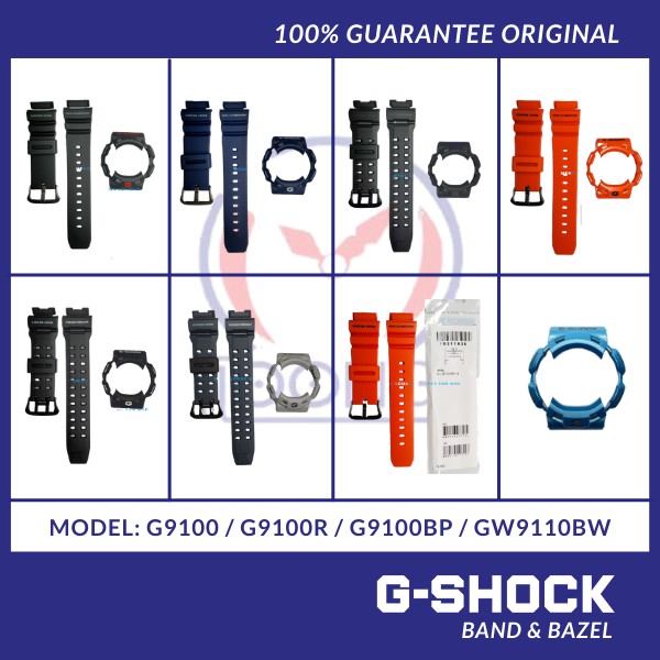 [ORIGINAL] G-SHOCK G9100 G9100R G9100BP GW9110BW BAND AND BEZEL "bnb ...