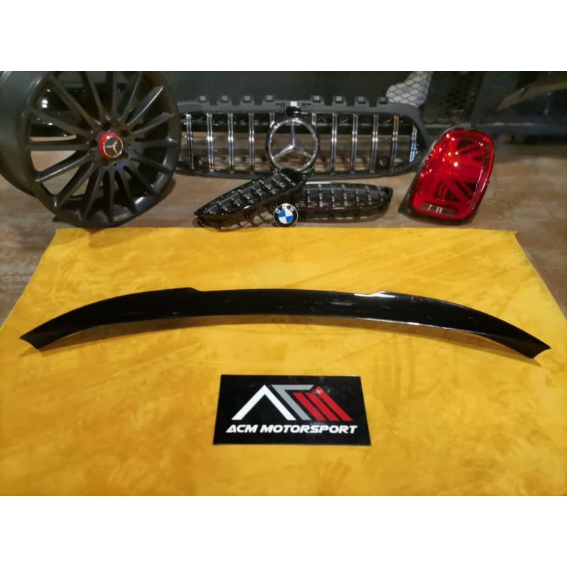 BMW G20 AC spoiler Gloss black | Shopee Malaysia