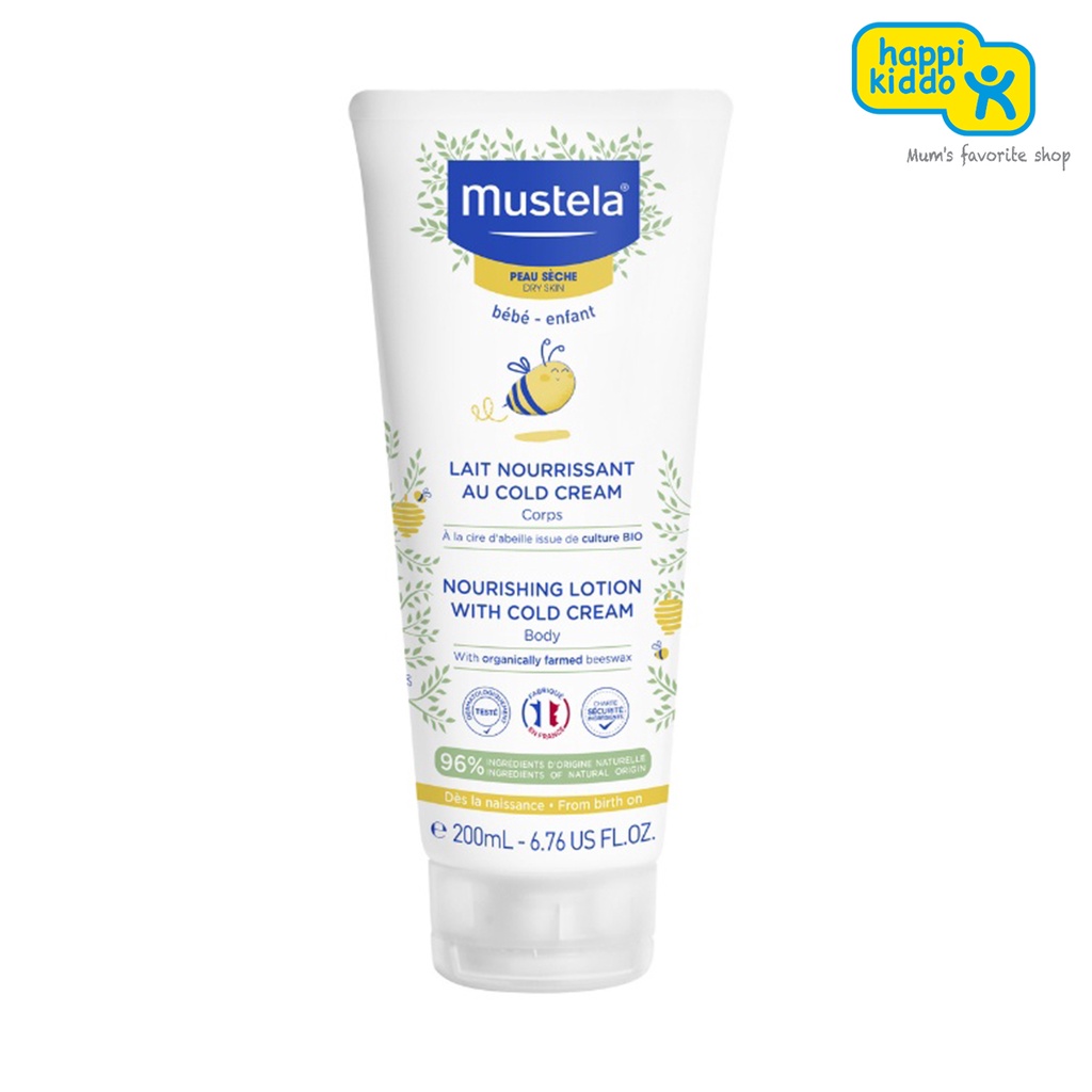 Mustela Nourishing Lotion With Cold Cream 200ml | Shopee Malaysia