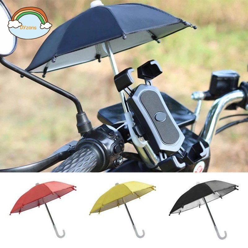 SILVER LINING👍 Thicken Polyester Mini Umbrella Sunshade Payung Kecil ...