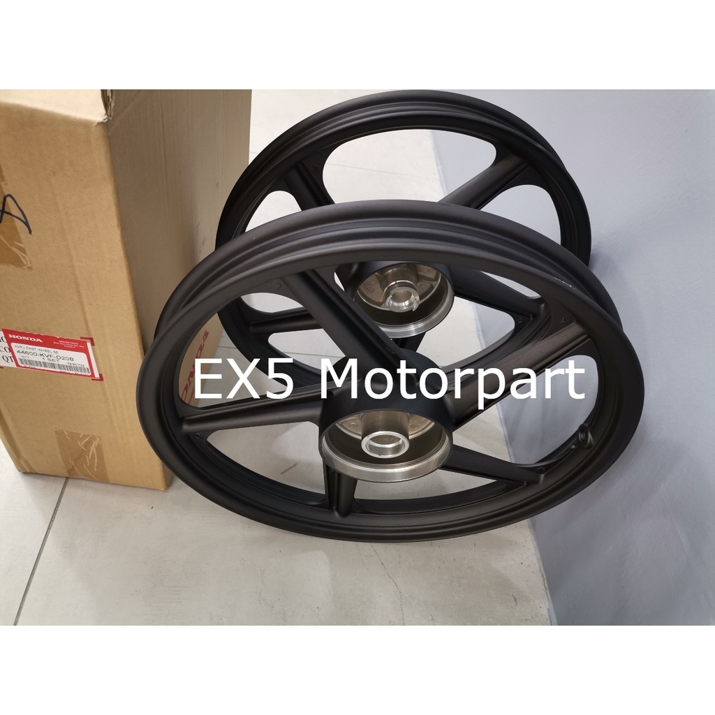 100% ORIGINAL HONDA EX5 DREAM DREAM110 EX5110 SPORT RIM SET Batang MATT ...