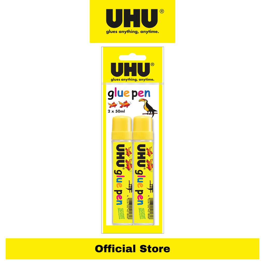UHU Original Happy Glue Pen Solvent Free (2 x 50ml) | Shopee Malaysia