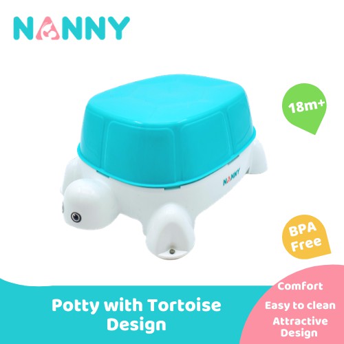 Nanny Potty with Tortoise Design Baby Potty Seat | Shopee Malaysia