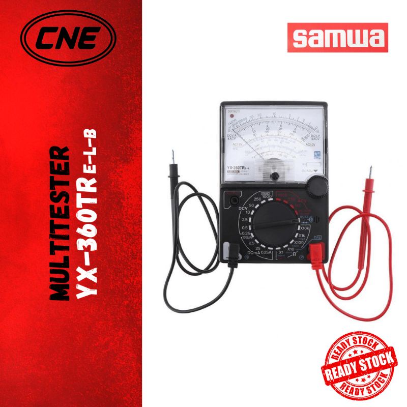 【🔥READY STOCK🔥】SAMWA YX-360TR E-L-B Analog Multi Tester Fuse & Diode ...