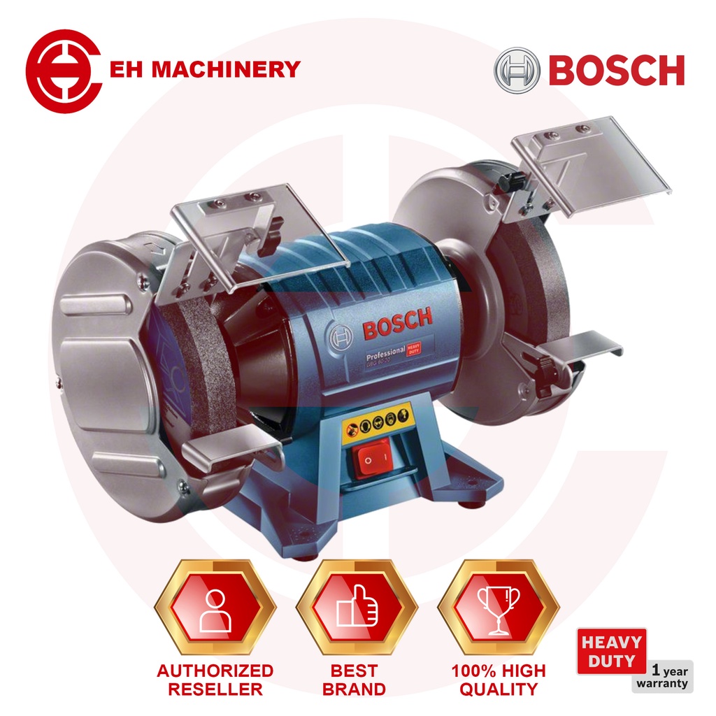 BOSCH DOUBLE-WHEELED BENCH GRINDER GBG 60-20 | Shopee Malaysia