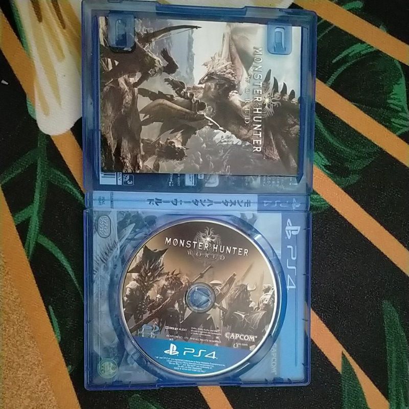 Monster Hunter Used Ps4 Cd | Shopee Malaysia