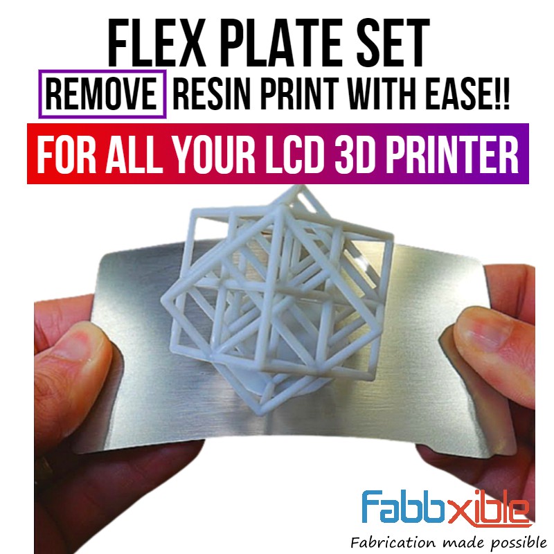Flex Plate Build Plate for Easy Removing Resin 3D Print | Shopee Malaysia