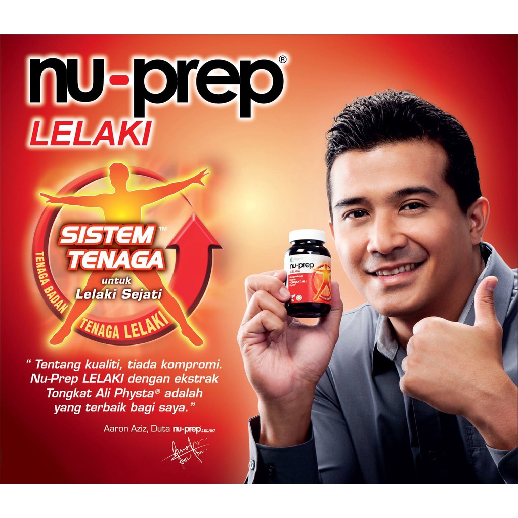 NU PREP LELAKI Tongkat Ali Capsules (30) / (60+ 60) | Shopee Malaysia