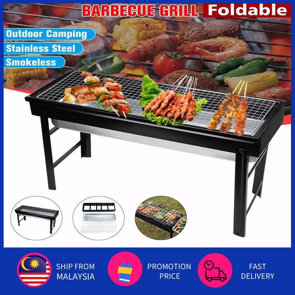 🔥Ready Stock🔥FODAZONE Charcoal Grill Barbecue Portable BBQ Outdoor ...