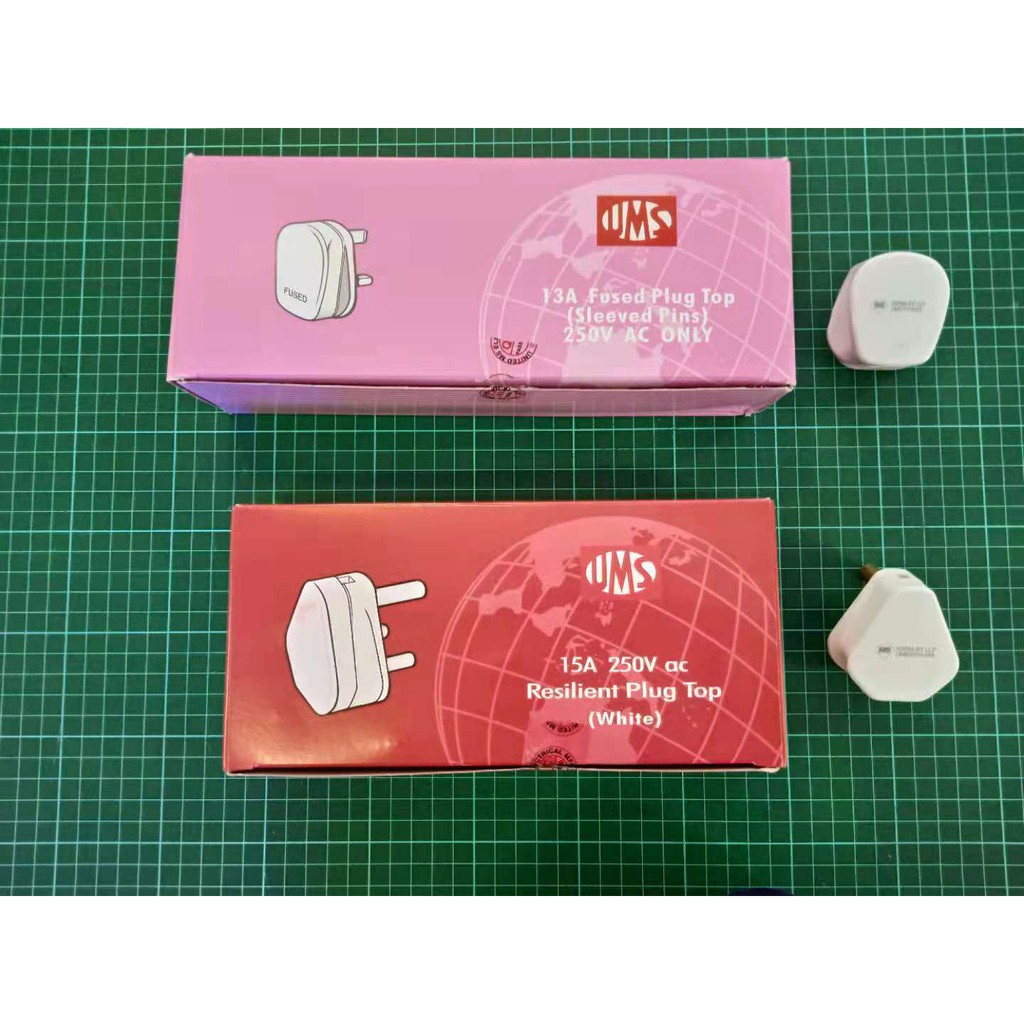 UMS 13A BAKELITE PLUG TOP / 15A PLUG TOP | Shopee Malaysia