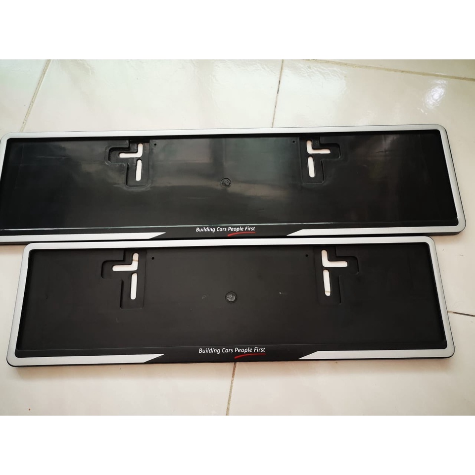 ( Standard Original Size) Perodua Number Plate Number Frame Myvi. Bezza ...