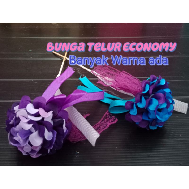 [Economy] 10pcs/50pcs Bunga Telur / Bunga Pahar / Bunga Ball Mum ...