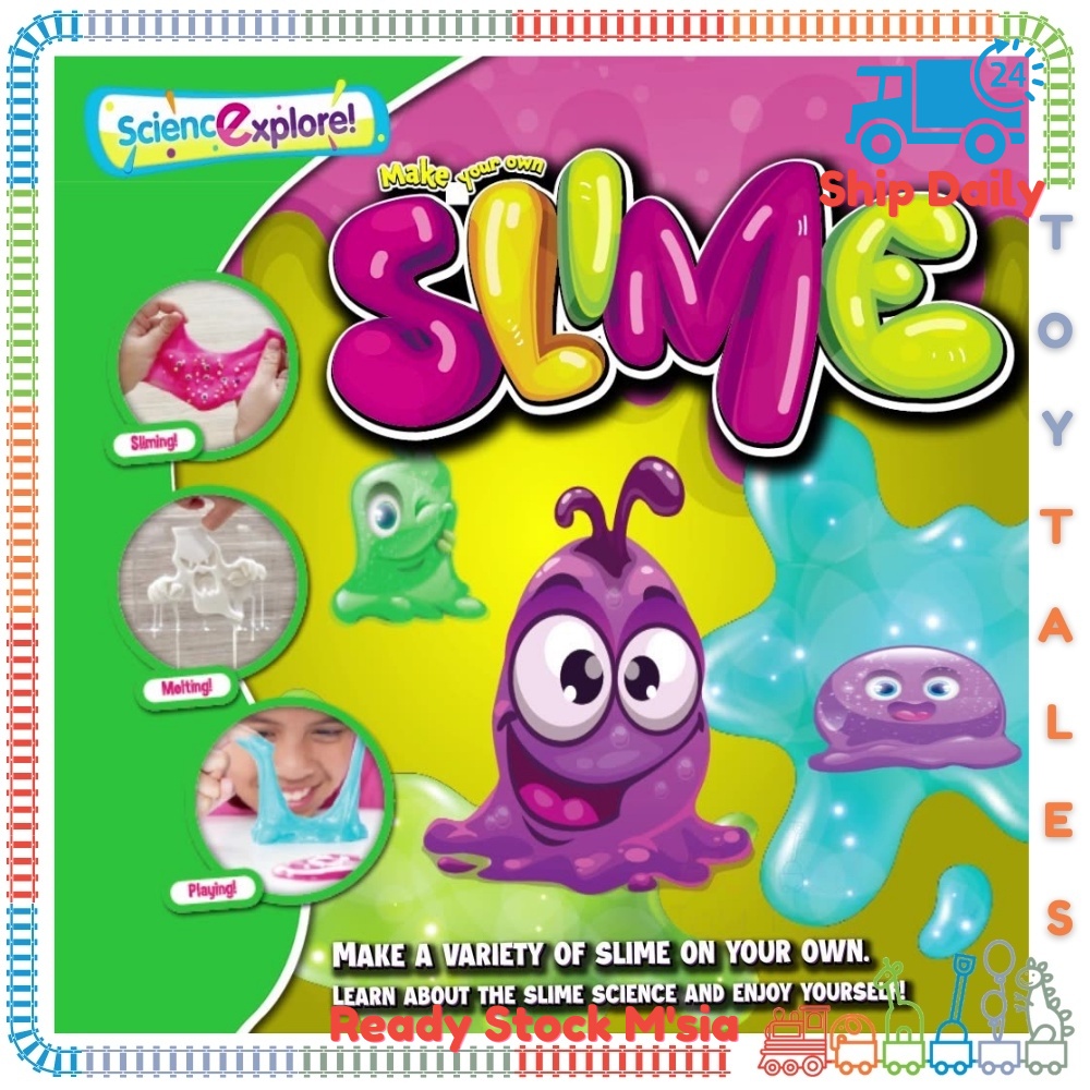 Kids DIY Slime Making Kit [ Kids Science Experiment Set ] Play Sand ...