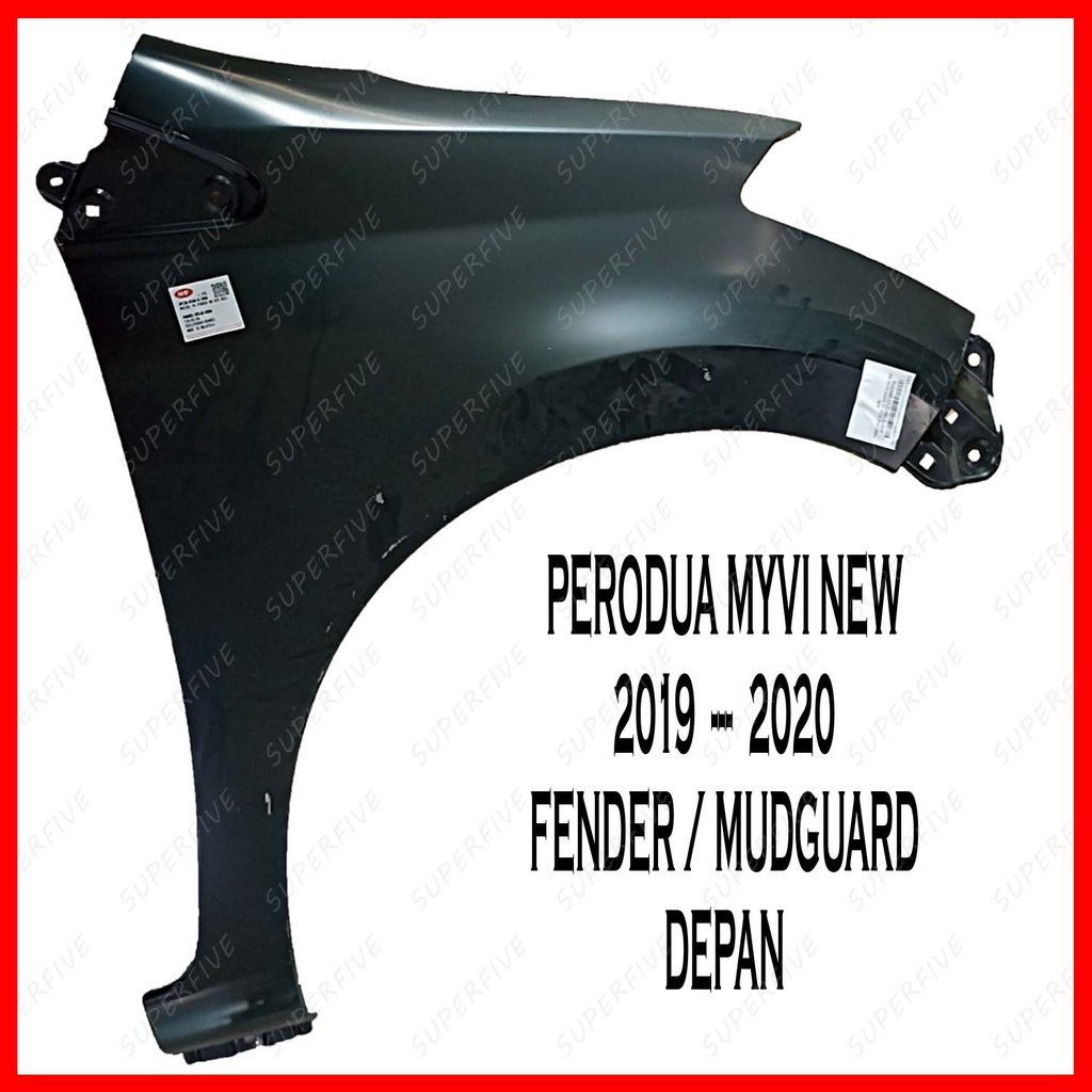 PERODUA MYVI NEW D20N (2017 - 2020) FRONT FENDER / MUDGUARD / KERETA ...