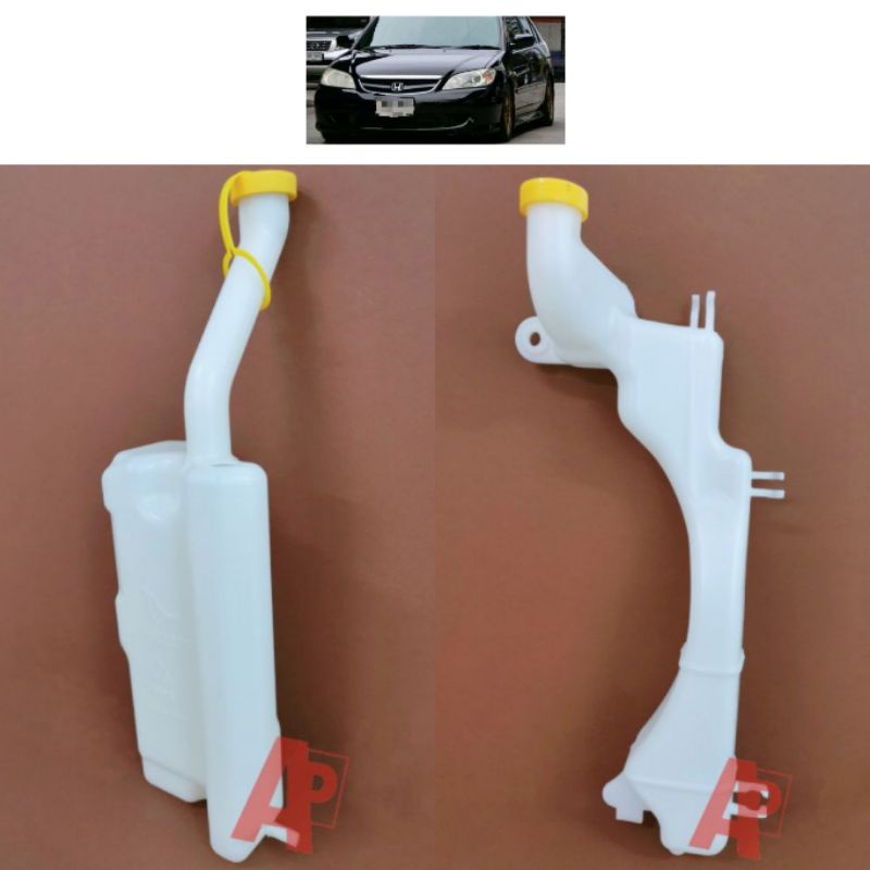 Honda Civic ES S5A 1.7 / 2.0 Radiator Coolant Reservoir Spare Tank 2001 ...
