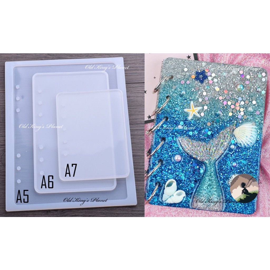 A5 A6 A7 NoteBook resin mold silicone mold epoxy mold silicone A5 A6 A7 ...